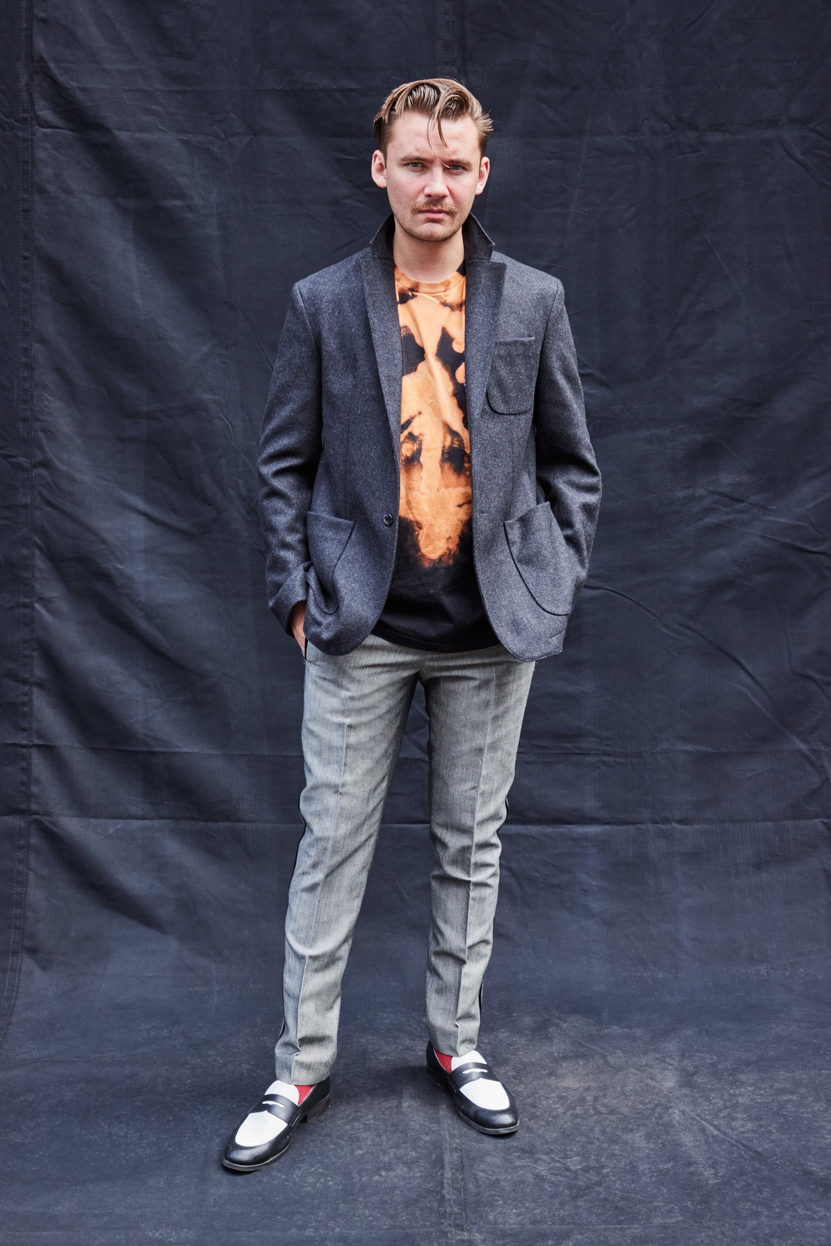 Charcoal Grey Tailored Trousers – Stuart Trevor