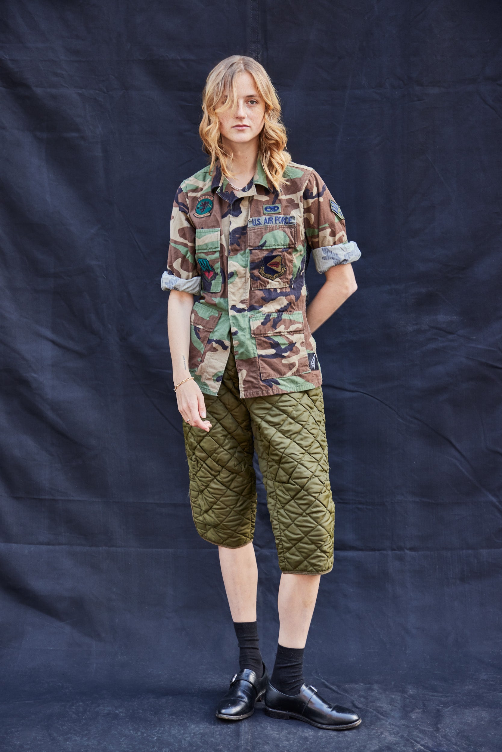 Cropped Quilted Trousers – Stuart Trevor