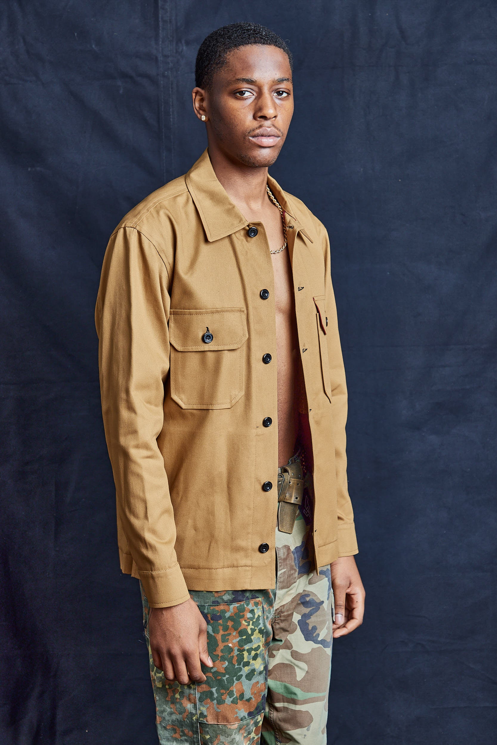 Mustard Workshirt – STUART TREVOR